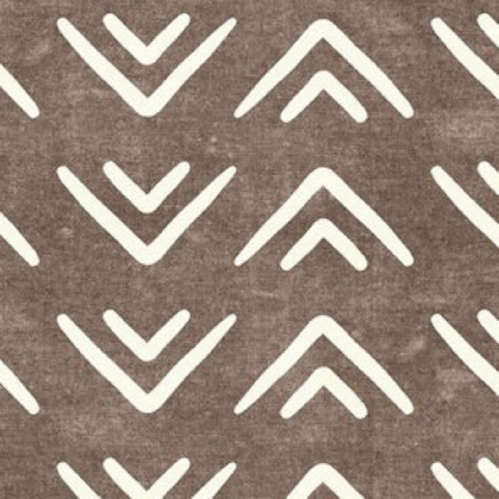Boho Baby Bedding in Earth Tones of Rust Orange, Brown and Black ...