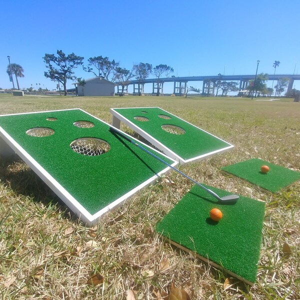 Golf Cornhole - Etsy
