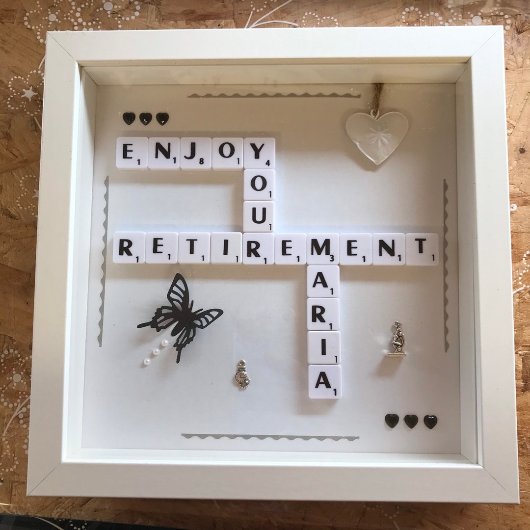 Personalised Retirement Gift - Etsy