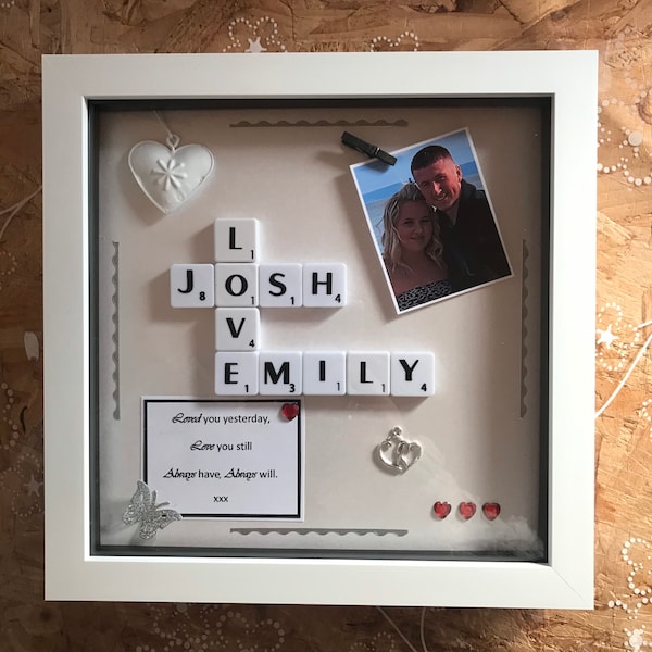 Scrabble Frame - Etsy UK