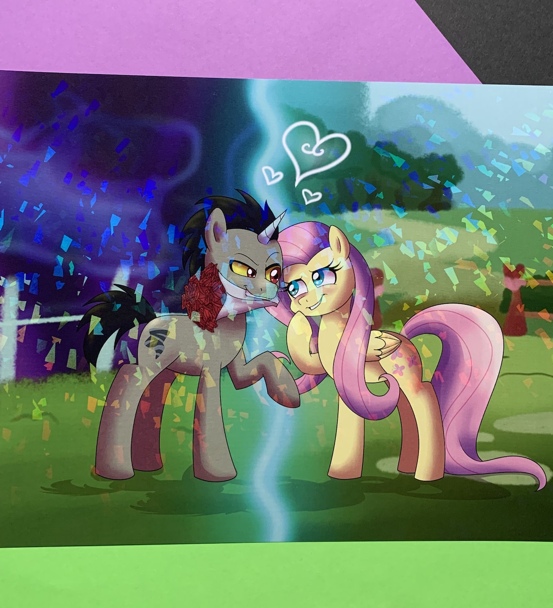 Fluttercord Art Print - Etsy