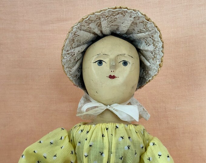 Sybil, an Antique Doll in Reproduction Clothing - Etsy