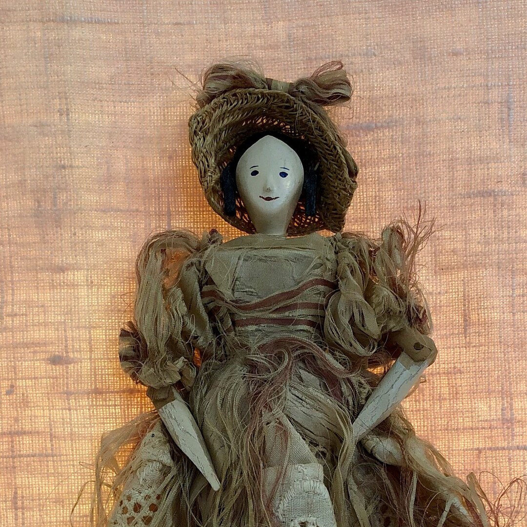 7 Gables Doll in Period Clothes Shattered Silk Gown - Etsy