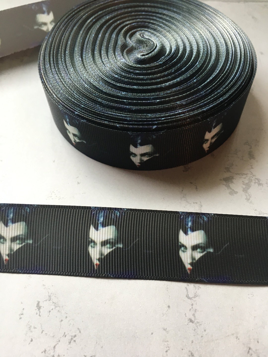 Cartoon Ribbon, 1 Grosgrain Ribbon, Fairy Tale Villans - Etsy