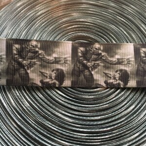 Horror Ribbon, Classic Horror, Movie Monster, Grosgrain Ribbon - Etsy