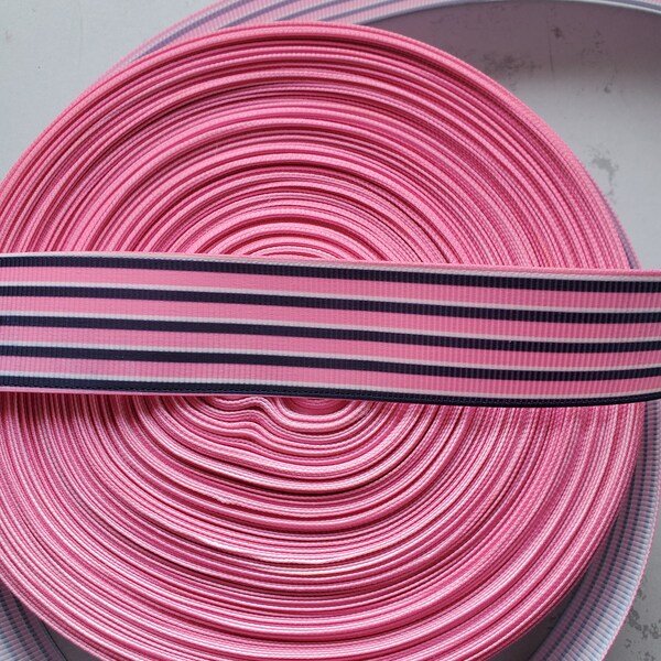 Striped Grosgrain Ribbon by the Yard - Etsy