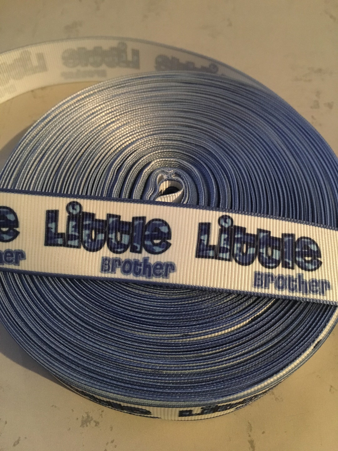 Little Brother Ribbon 1 Grosgrain Ribbon I'm the - Etsy