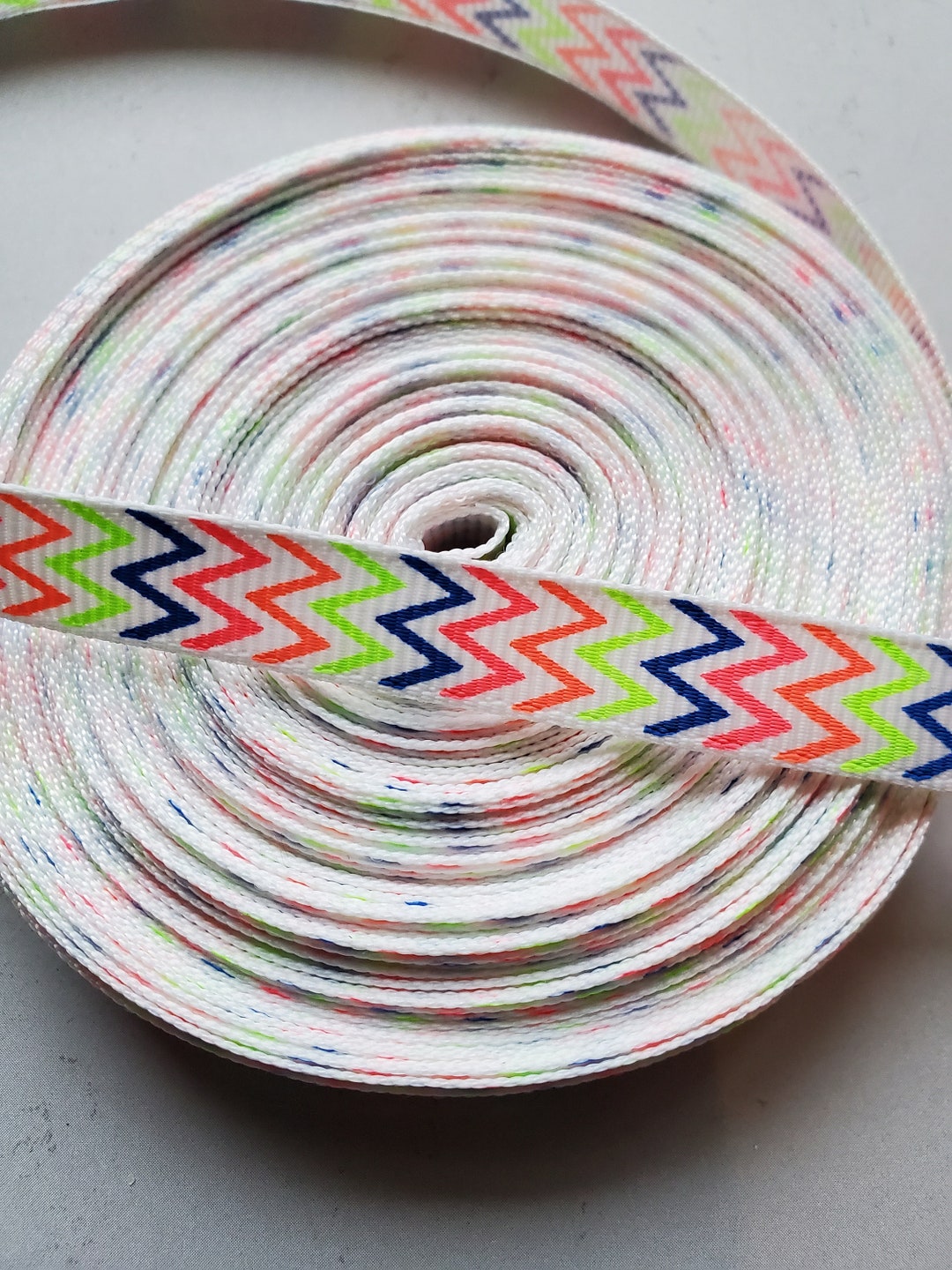 Zig Zag Ribbon 3/8 Grosgrain Ribbon Chevron Striped - Etsy