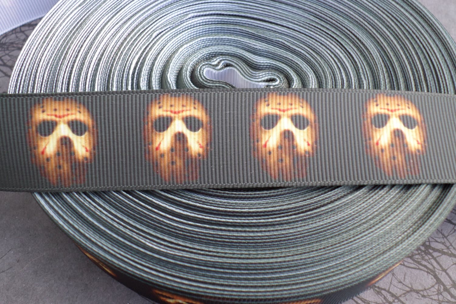 Horror Ribbon 1 Grosgrain Ribbon Fandom | Etsy