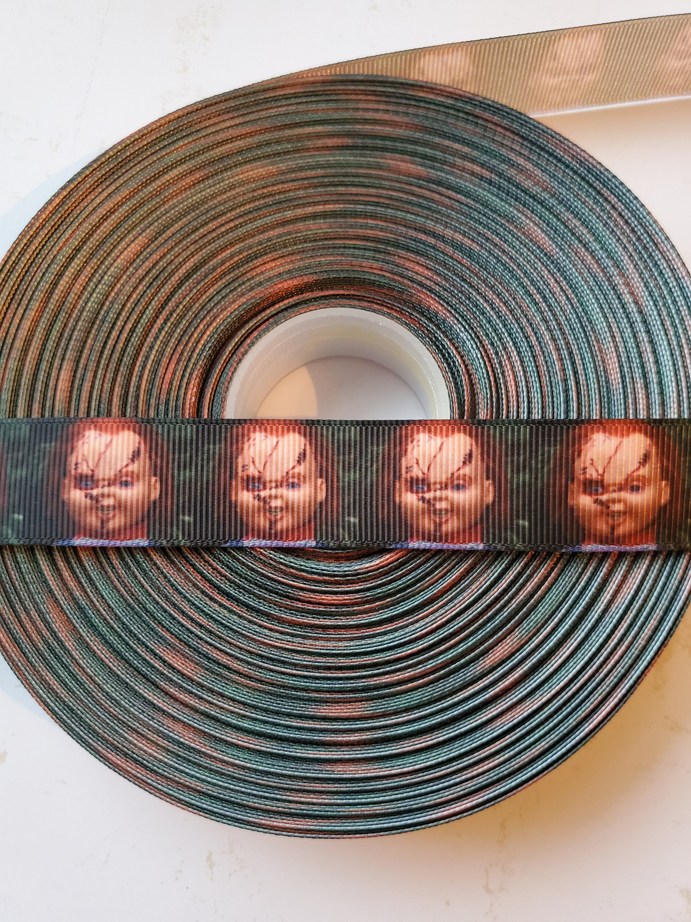 Horror Ribbon Child's Play Chucky Grosgrain Ribbon - Etsy UK