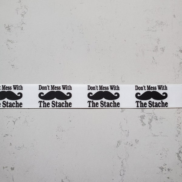 Mustache Ribbon - Etsy