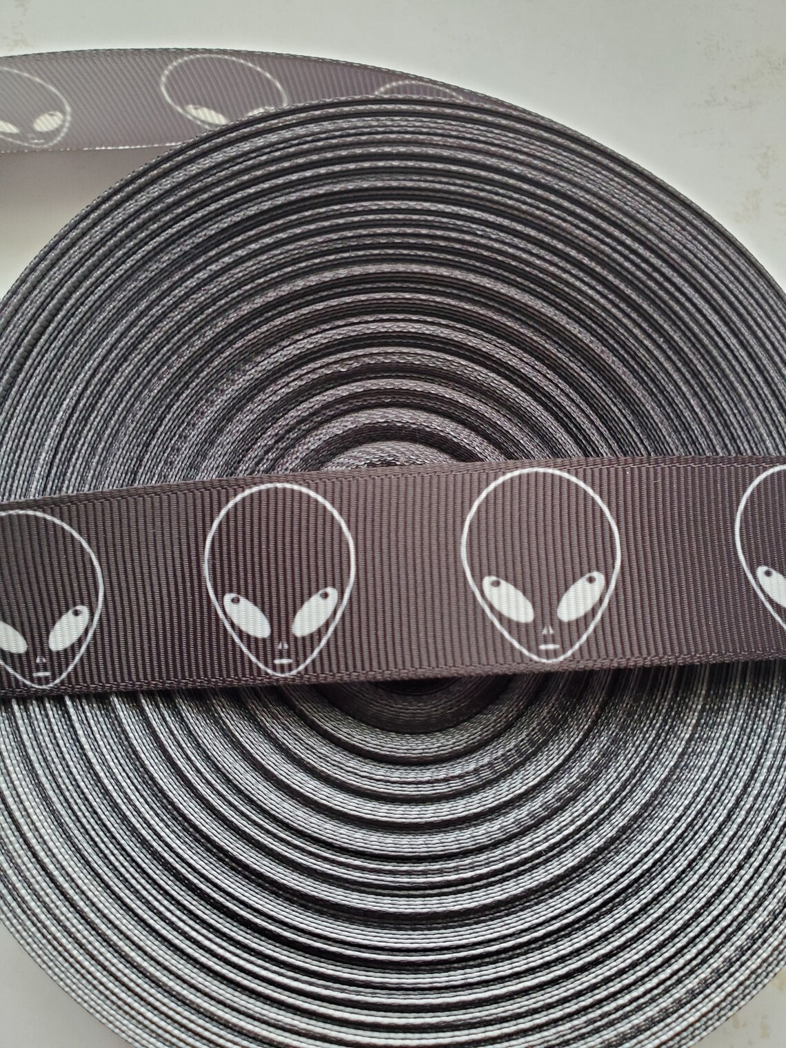 Sci Fi Ribbon Alien Horror Ribbon Grosgrain Ribbon Alien - Etsy UK