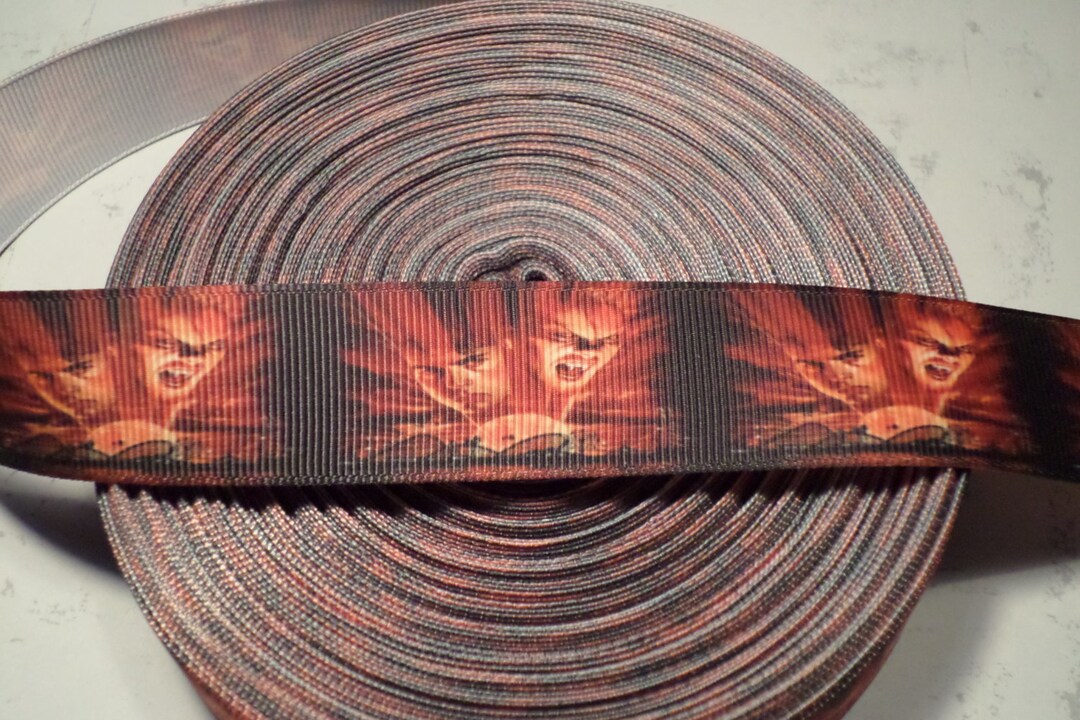 Horror Ribbon Fandom Grosgrain Ribbon Vampires Grosgrain - Etsy