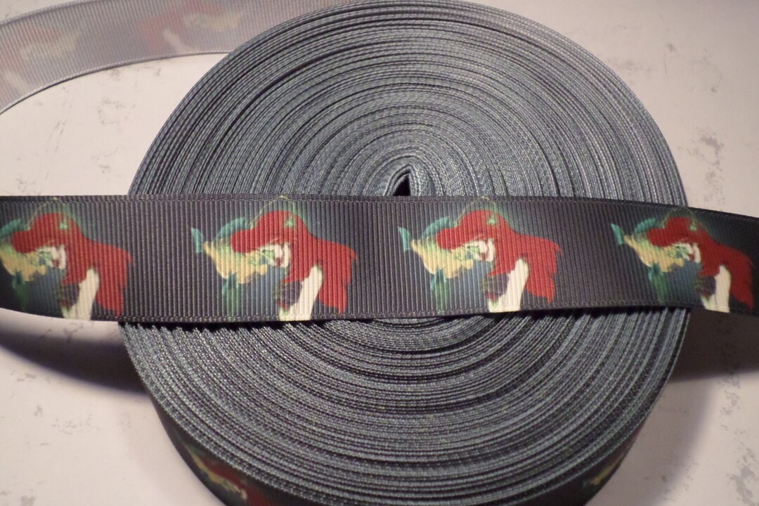 Horror Ribbon, Mermaid, Grosgrain Ribbon, Zombie Mermaid, Twisted Fairy ...