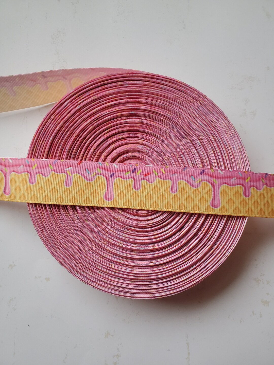 Kawaii Drippy Ribbon 1 Grosgrain Ribbon Drippy - Etsy