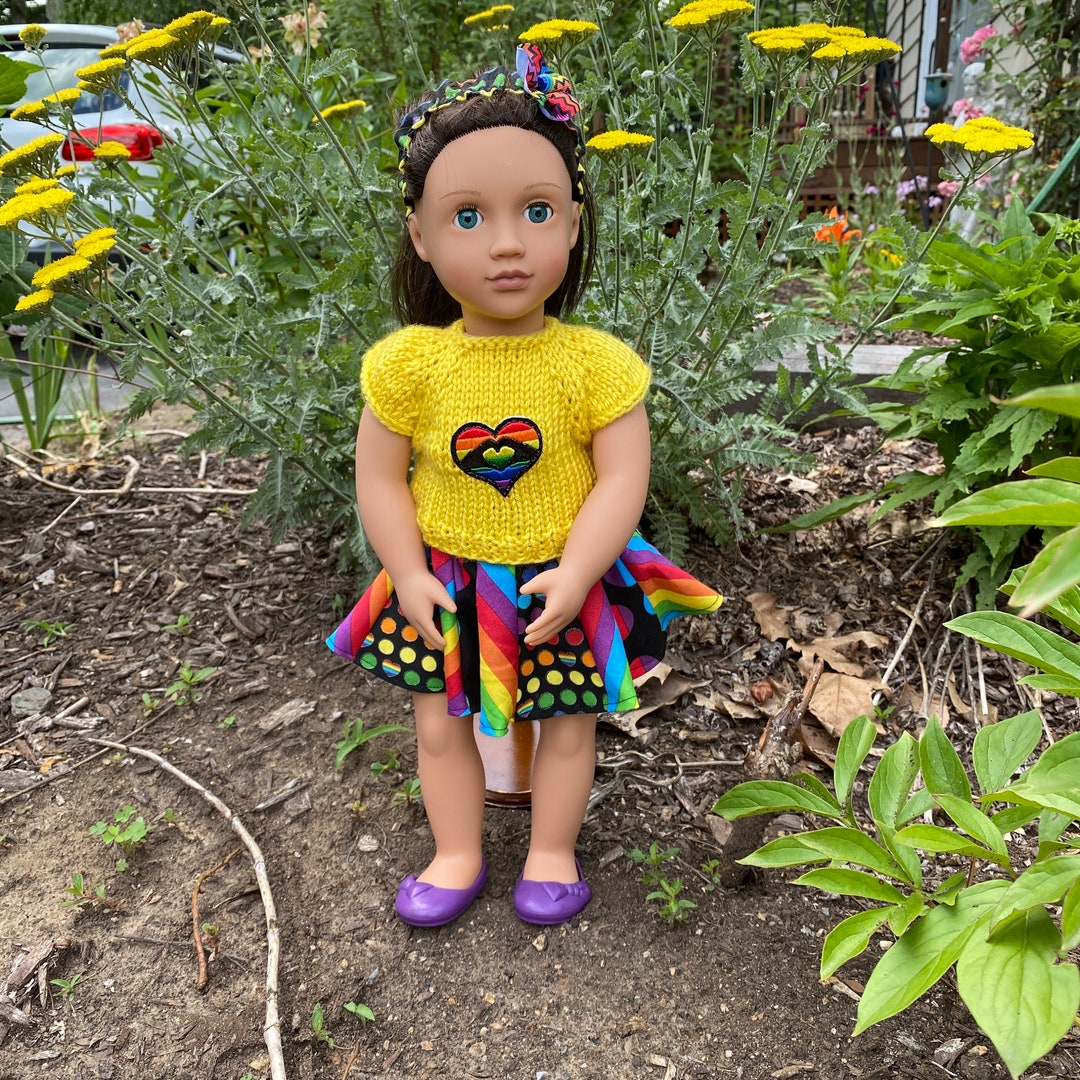 PRIDE celebrate LGBTQ 18 Doll Outfit - Etsy