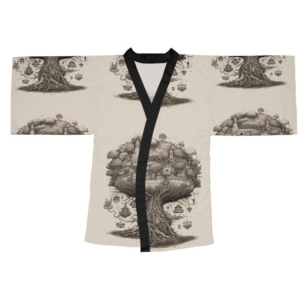 Tree of Wisdom Fabric - Etsy