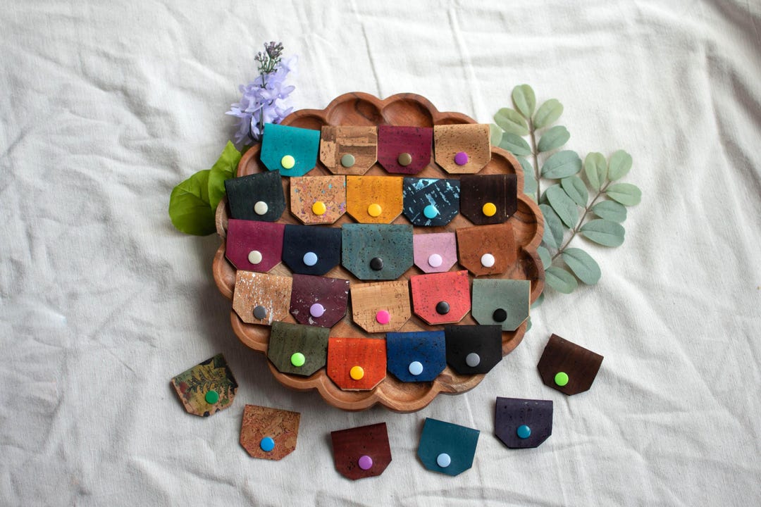 Cork Cord Keeper - 30+ Color Options - Sustainable Cable Organizer ...