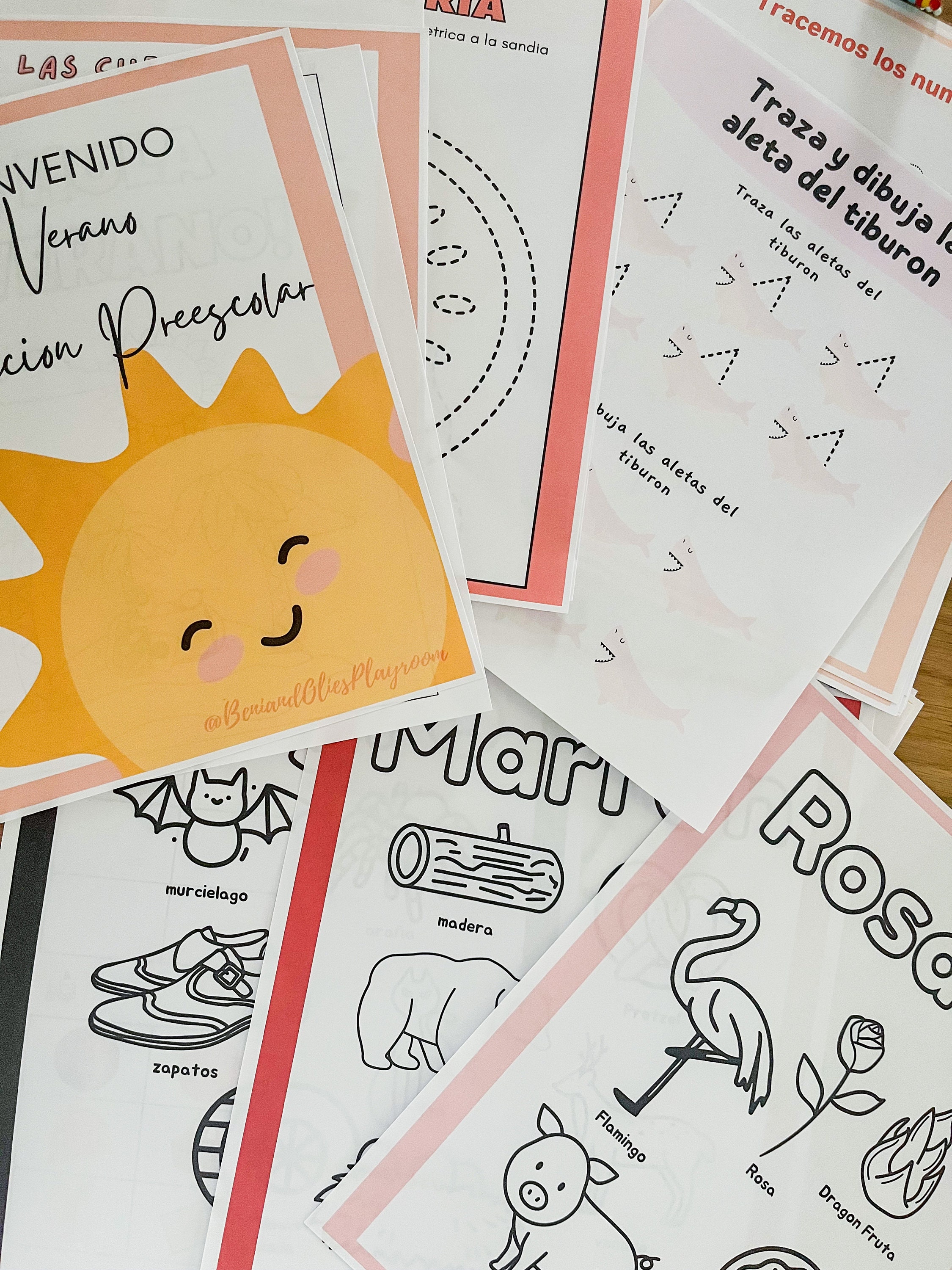 SPANISH PREK, Spanish Preschool Worksheets for Ages 2-4 | Printable ...