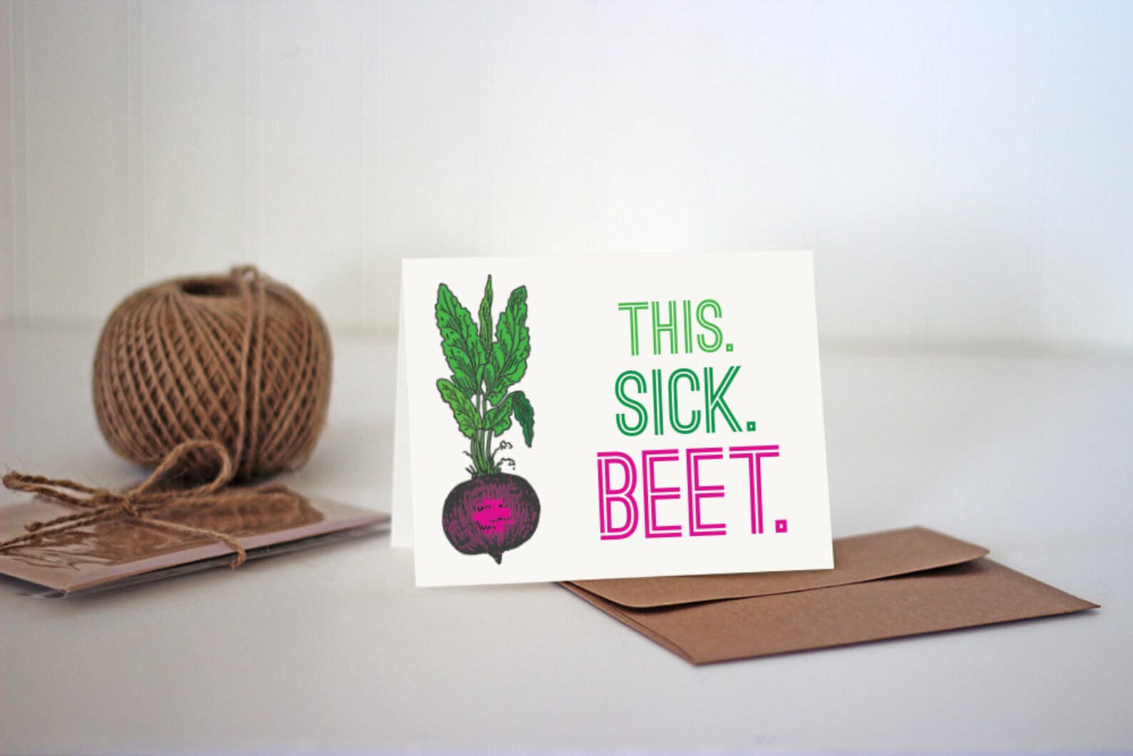 Birthday Card This. Sick. Beet. - Etsy