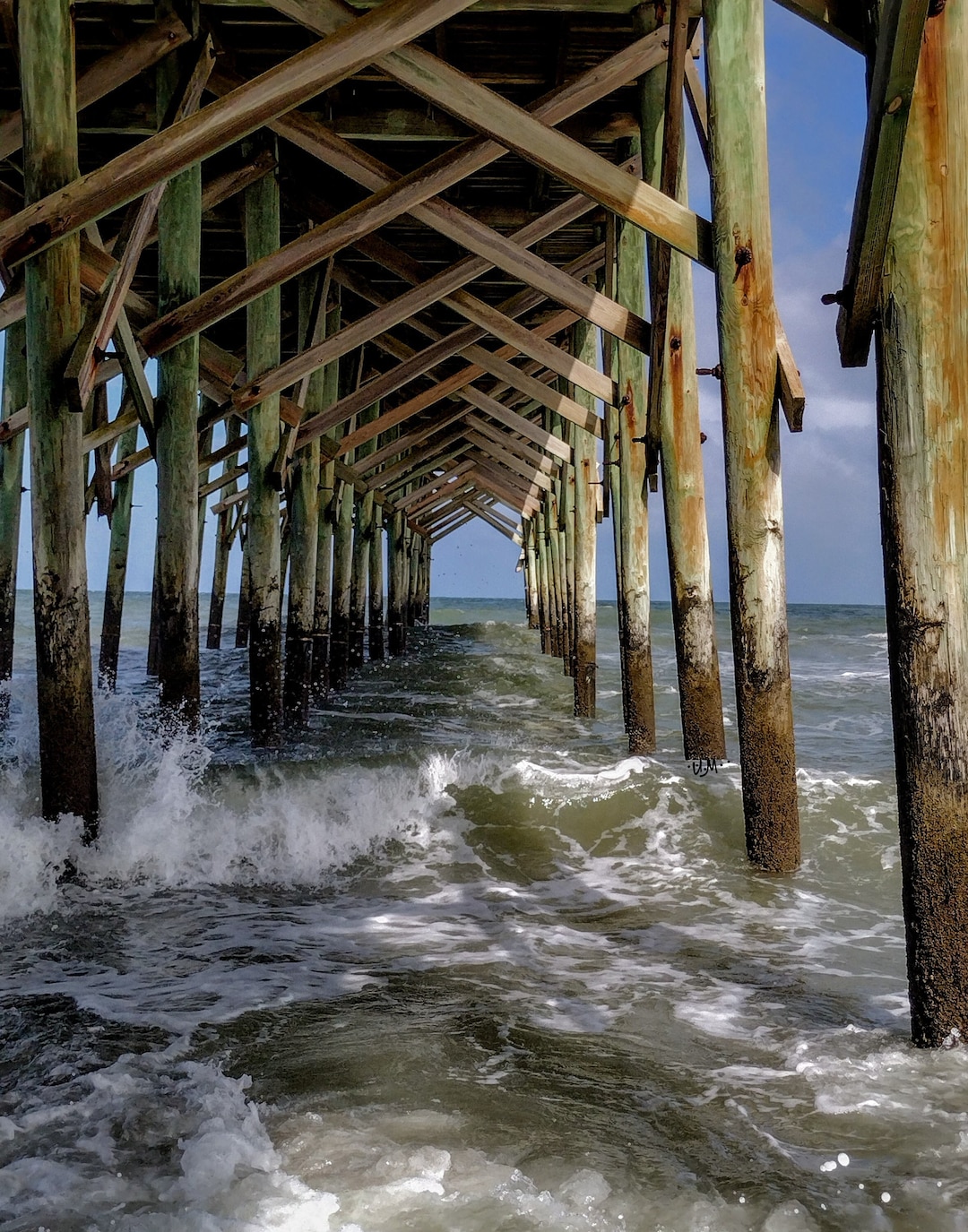 Pawley's Island Pier Photography: South Carolina Seascape (digital ...
