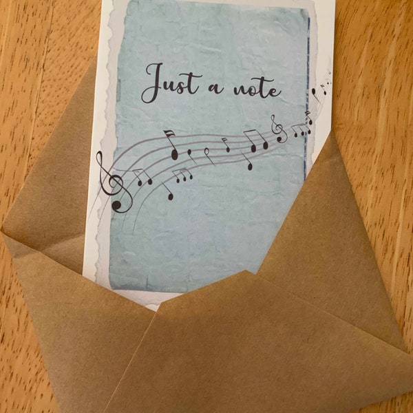 Printable Note Card - Etsy