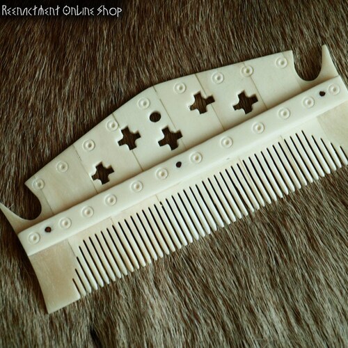Wooden Comb Horse Medieval Comb Carved Comb Viking Norse - Etsy