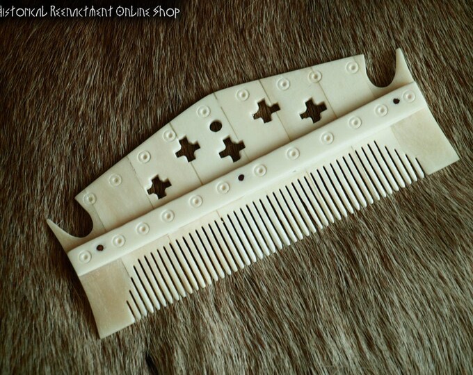 Decorated Viking Comb - Etsy