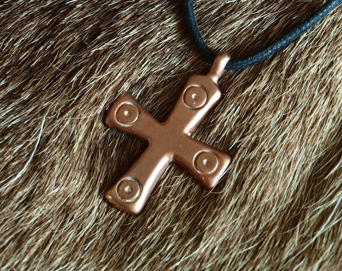 1300s Ancient Middle Ages Cross With Glass Stones, 14th Century ...