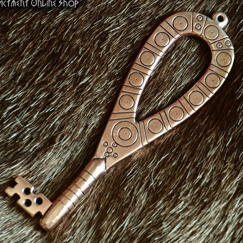 Viking Key Bronze Reproduction - Etsy