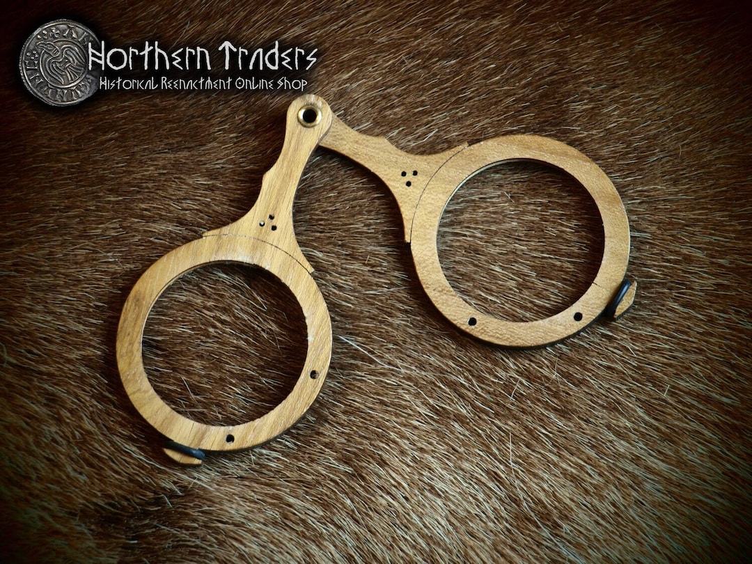 Medieval Eyeglasses or Spectacles of Wood - Etsy