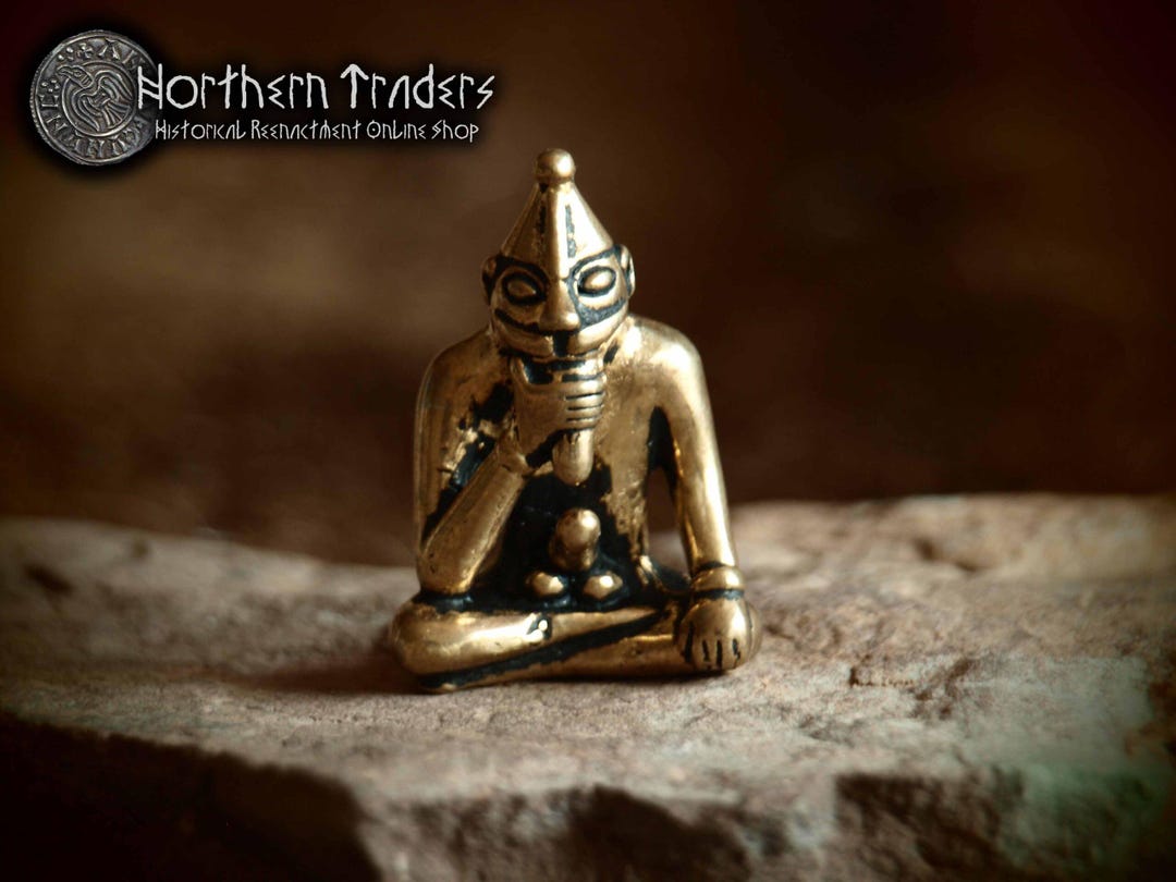 Mini Freyr Statuette From Rällinge - Pendant Size - Etsy