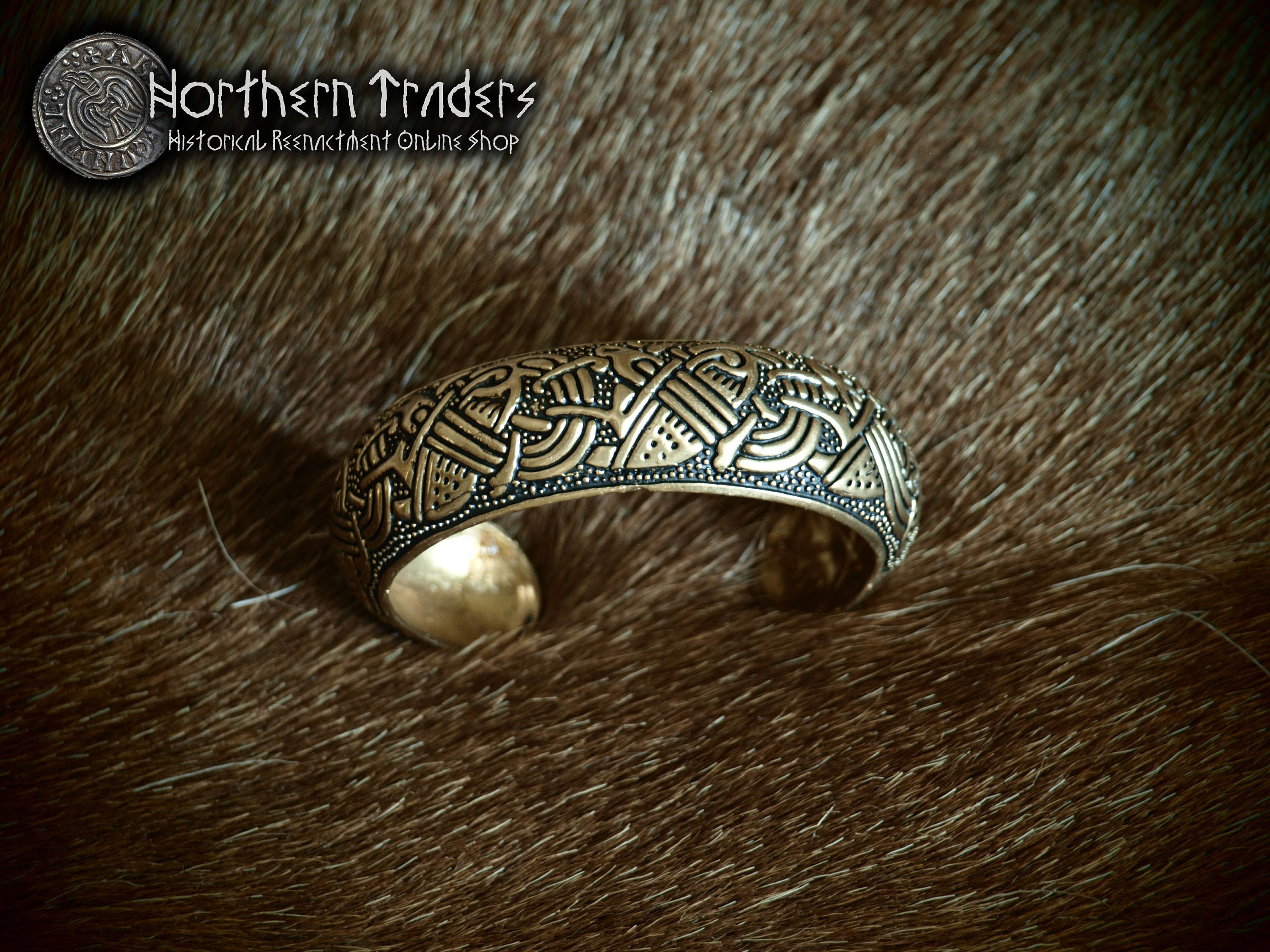 Celtic Bracelet With Interlaced Beasts - Etsy