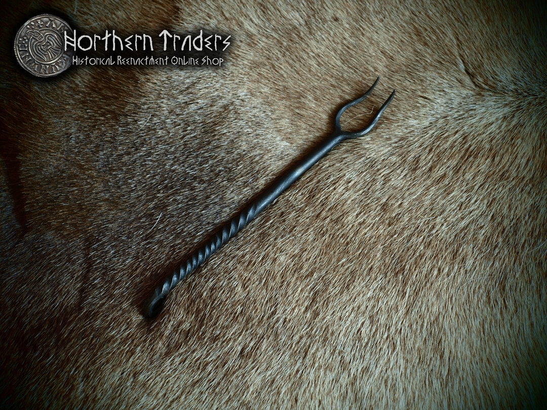 Hand-forged Medieval Fork - Etsy