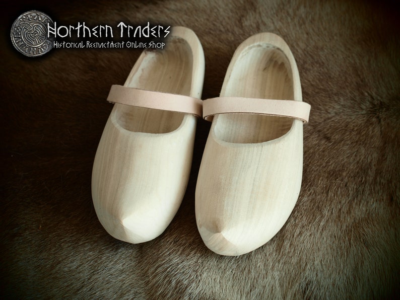 Medieval Wooden Clogs - Etsy