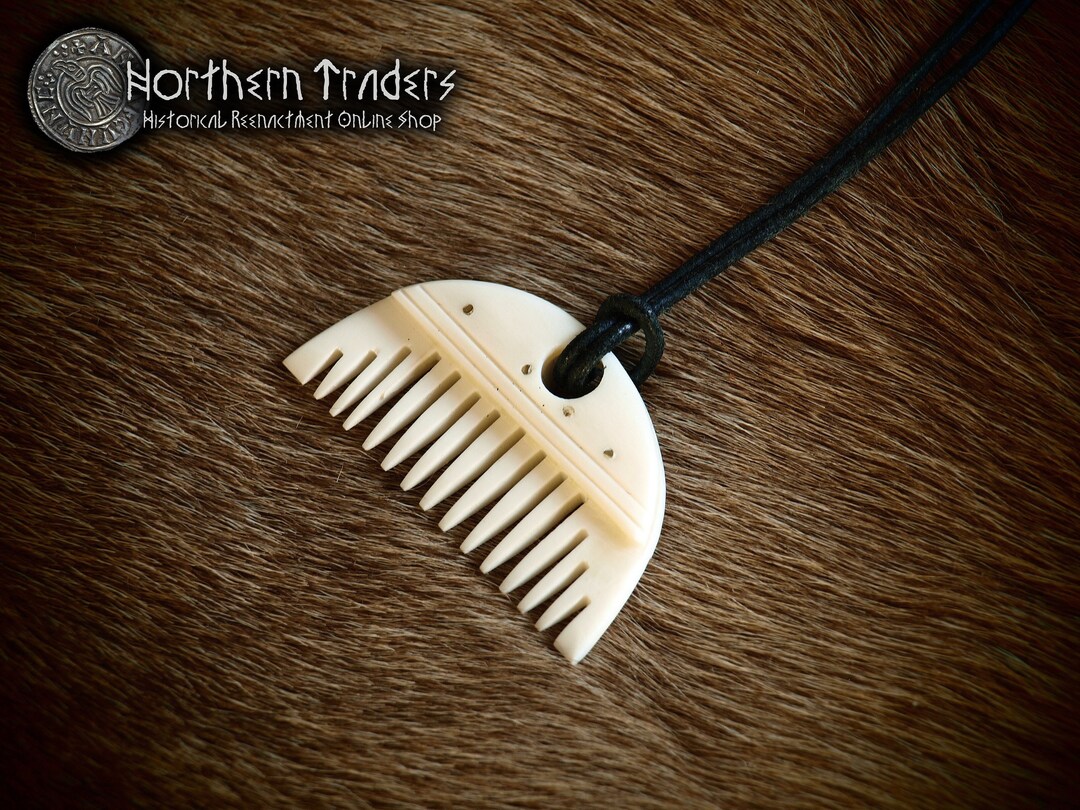 Germanic Bone Beard Comb - Etsy