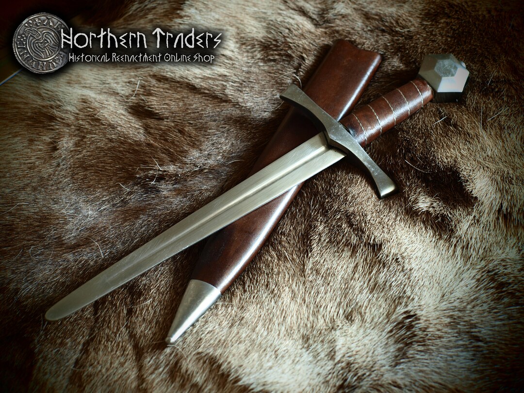 Medieval Dagger With Hexagonal Pommel - Etsy