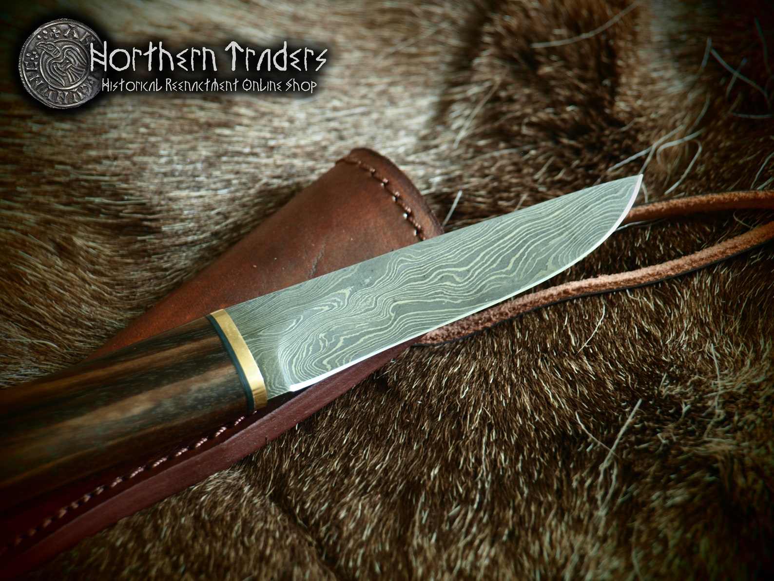 Scandinavian Knife With Damascus Blade - Etsy Canada