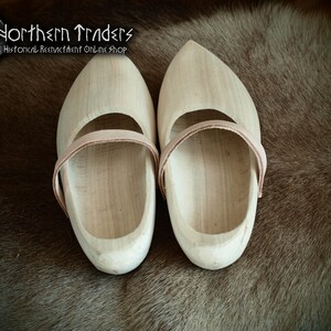 Medieval Wooden Clogs - Etsy