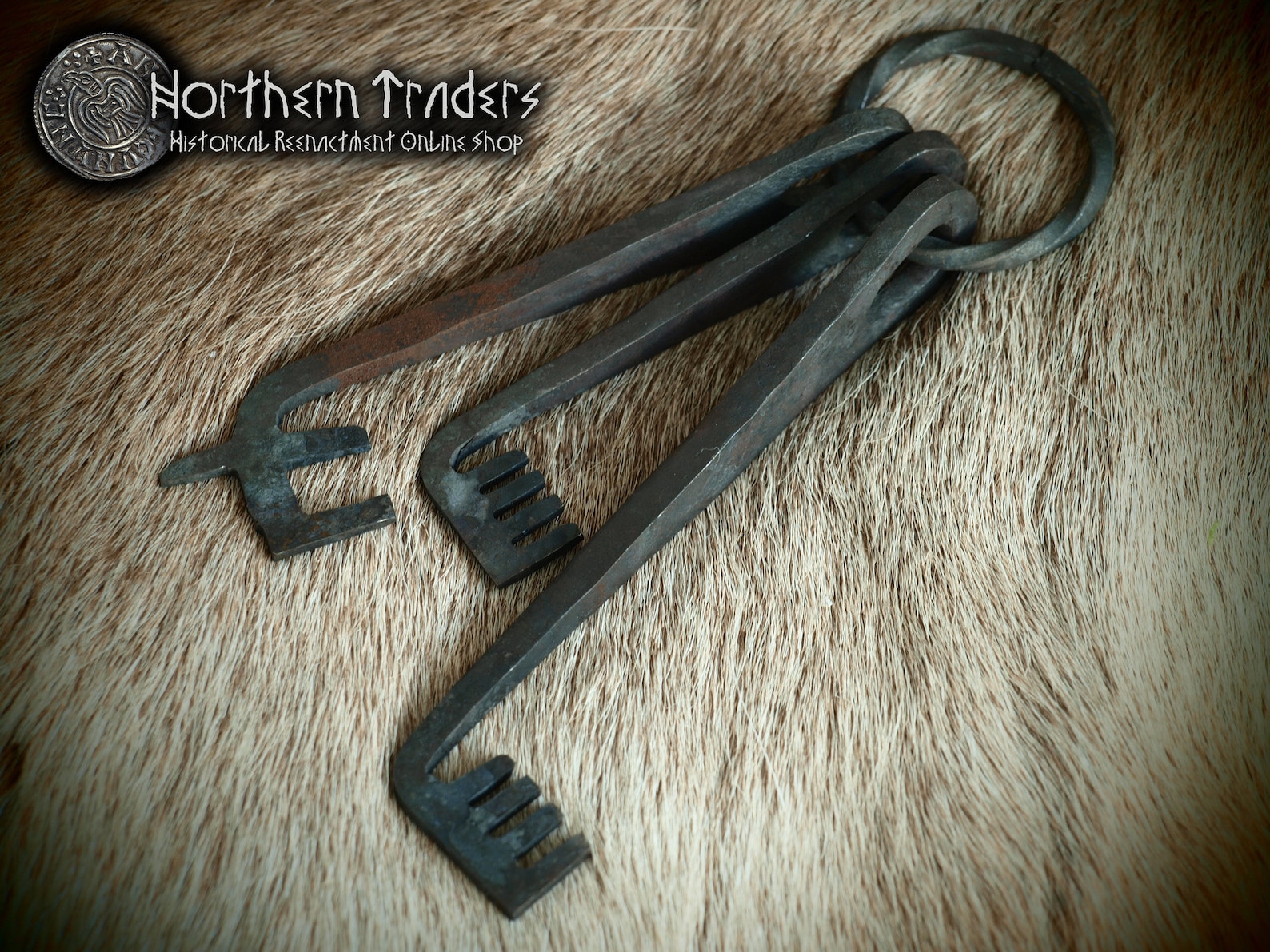 Hand-forged Viking Keys | Etsy