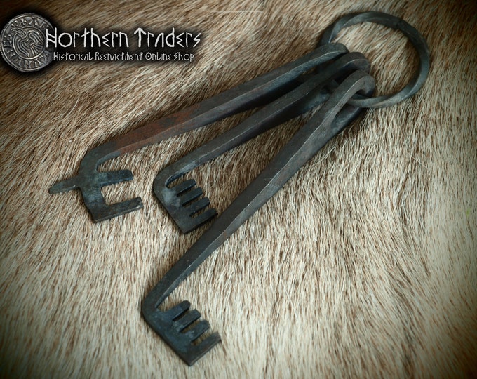 Hand-forged Viking Keys - Etsy