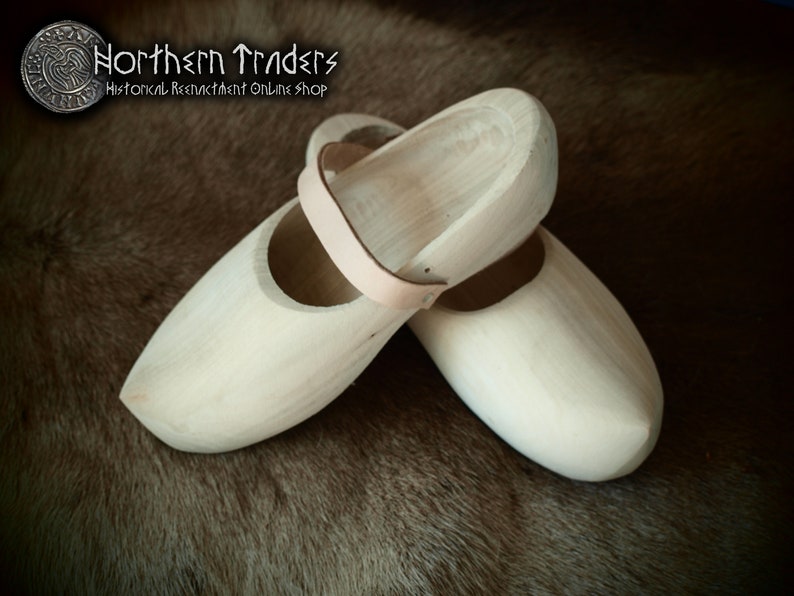 Medieval Wooden Clogs - Etsy