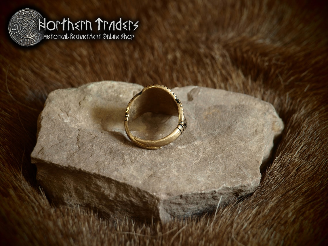 Anglo-saxon Ring From Æthelswith - Etsy