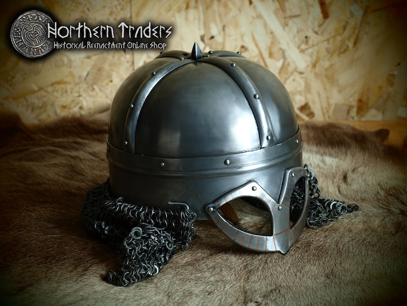Viking Helmet of Gjermundbu - Deluxe Edition - Etsy