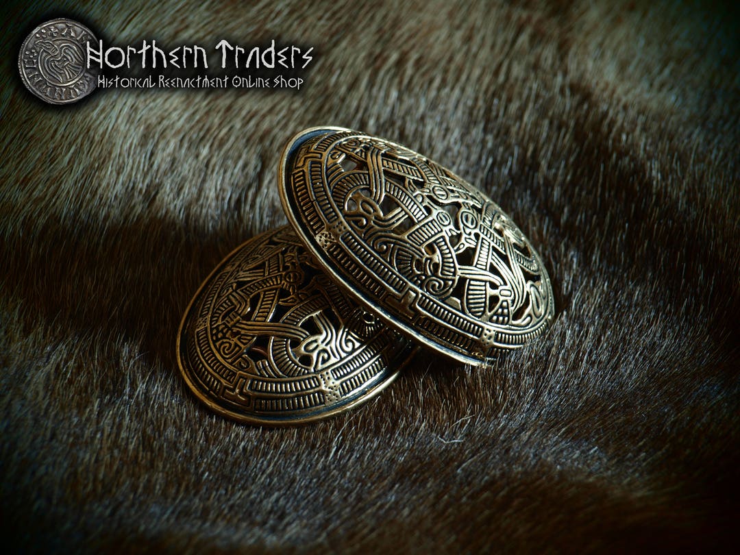 Viking Turtle Brooches From Morberg - Etsy