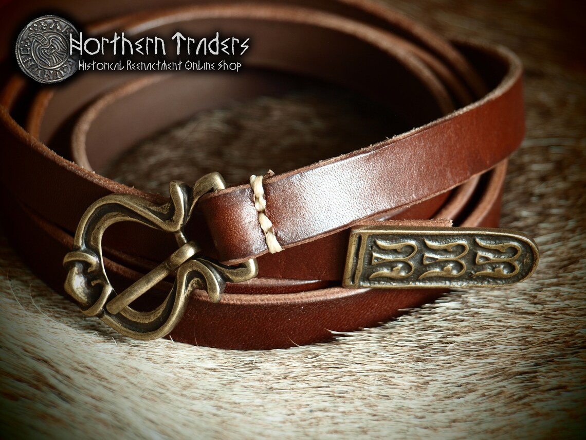 Viking Belt With Buckle and Belt End From Novgorod - Etsy