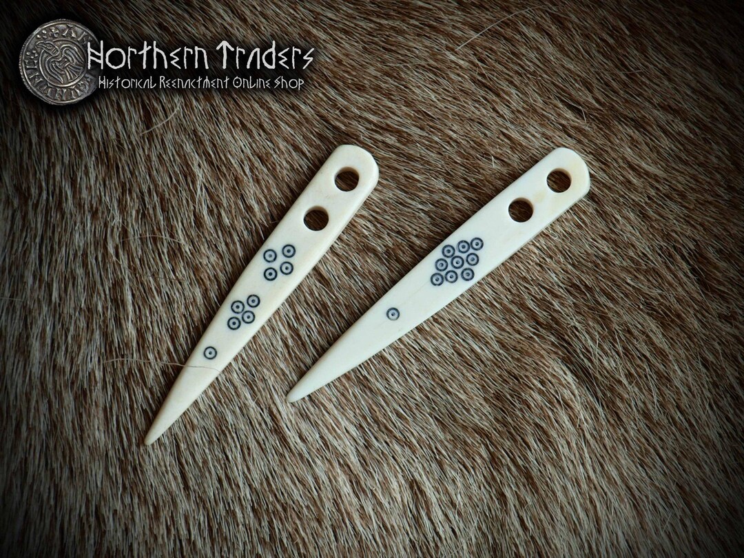 Thick Double - Eyed Naalbinding Needle - Etsy