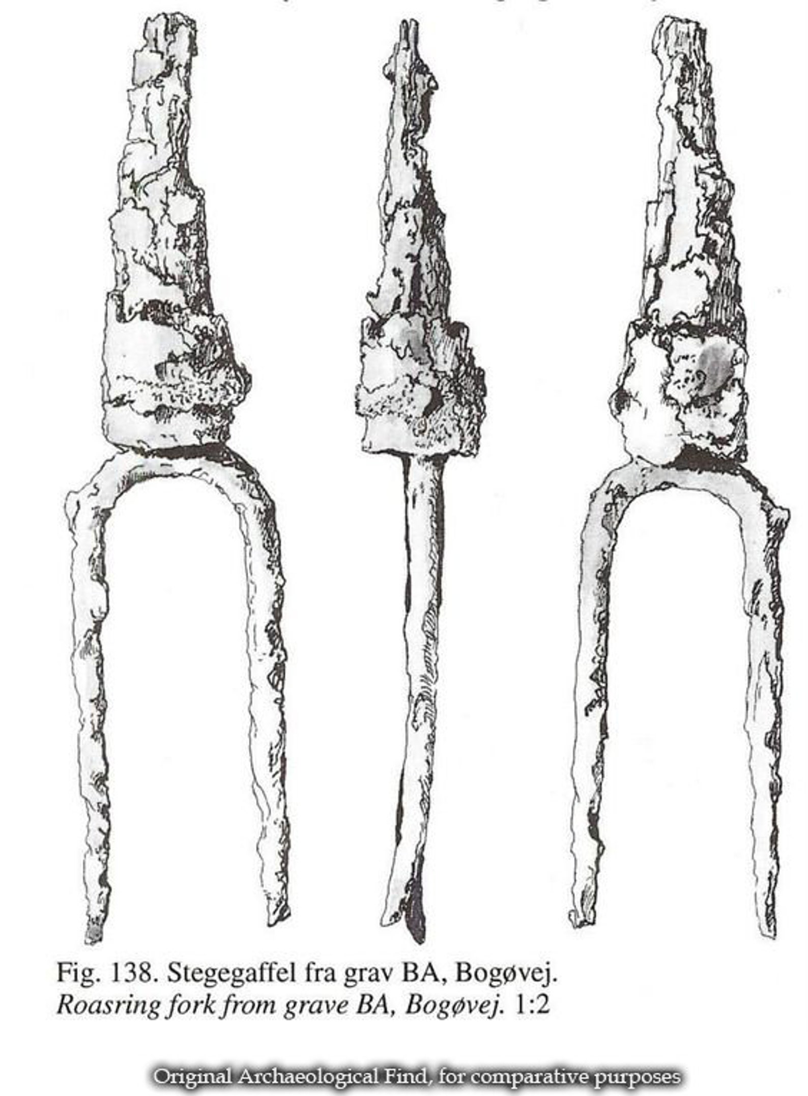 Hand-forged Medieval Fork - Etsy