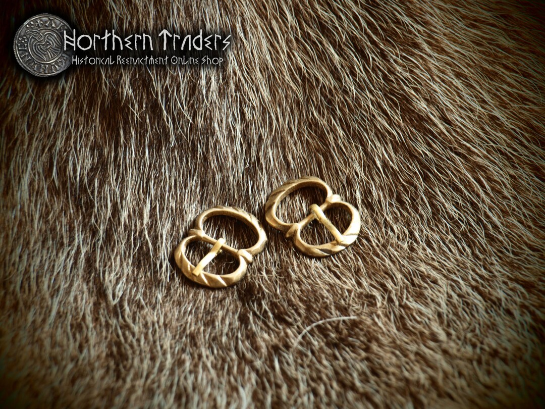 Double Medieval Buckle (pair) - Etsy