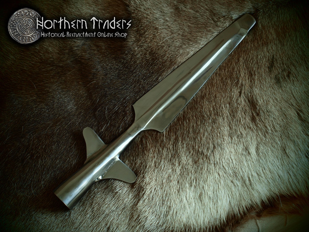 Lance viking avec palmes pour le combat - Etsy France